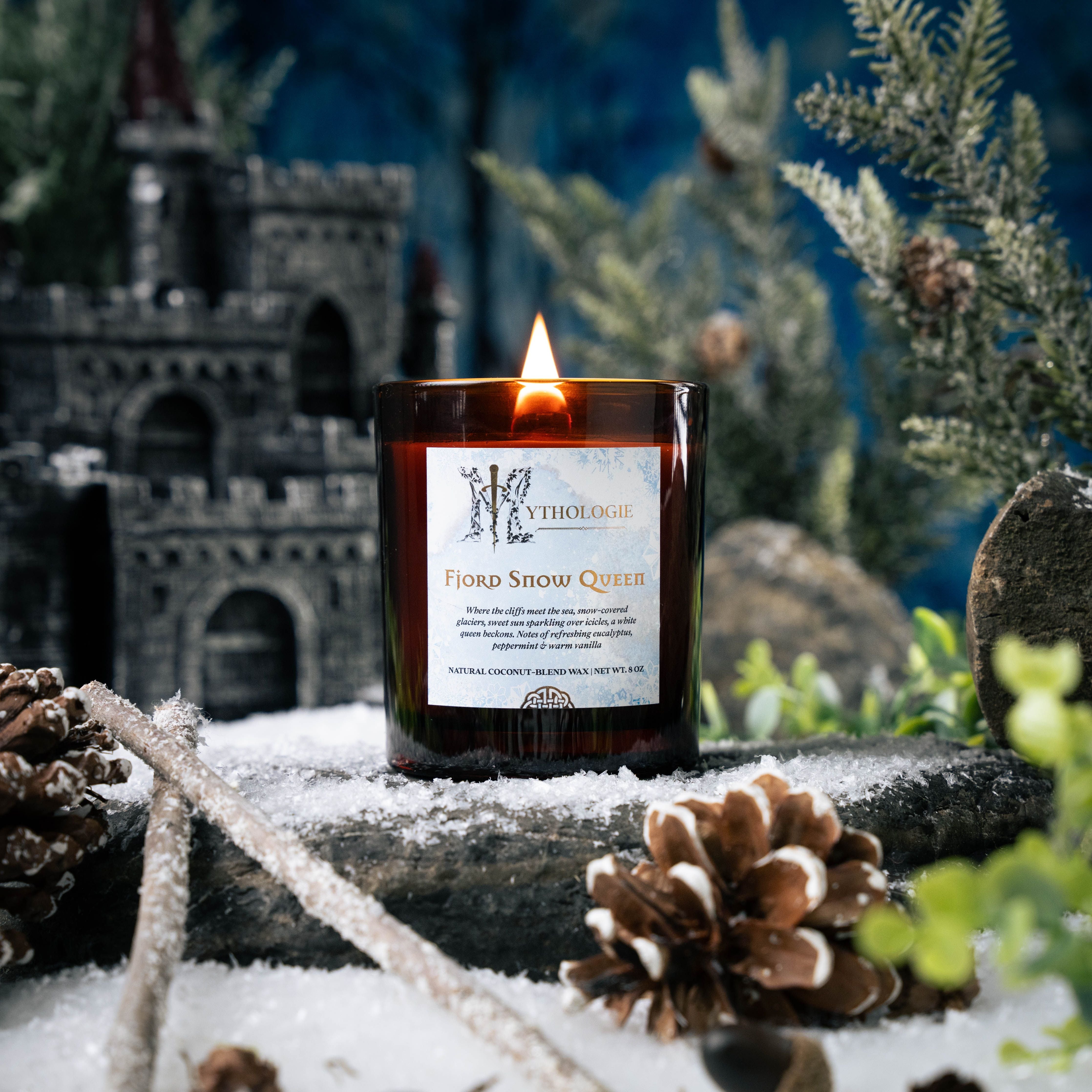 Fjord Snow Queen MythologieCandles